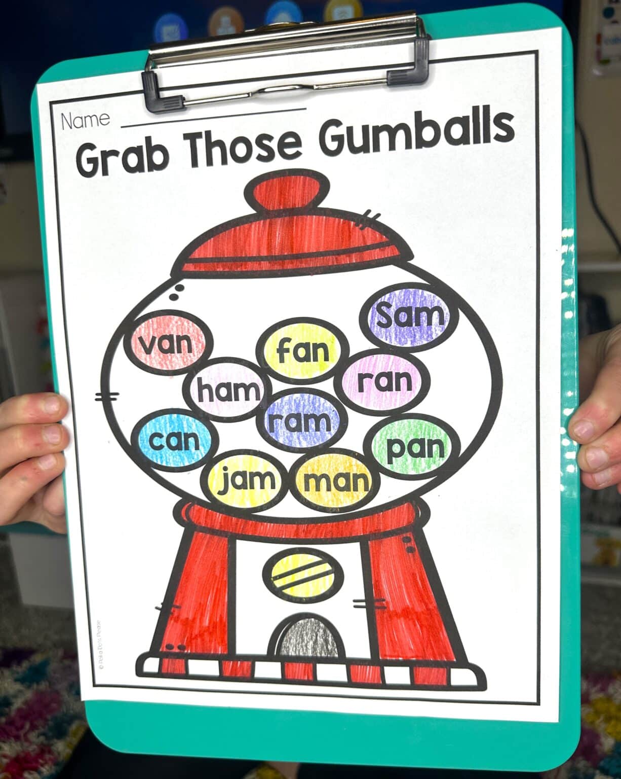Grab Those Gumballs: Hands-on Phonics Game Your Students Will Love ...