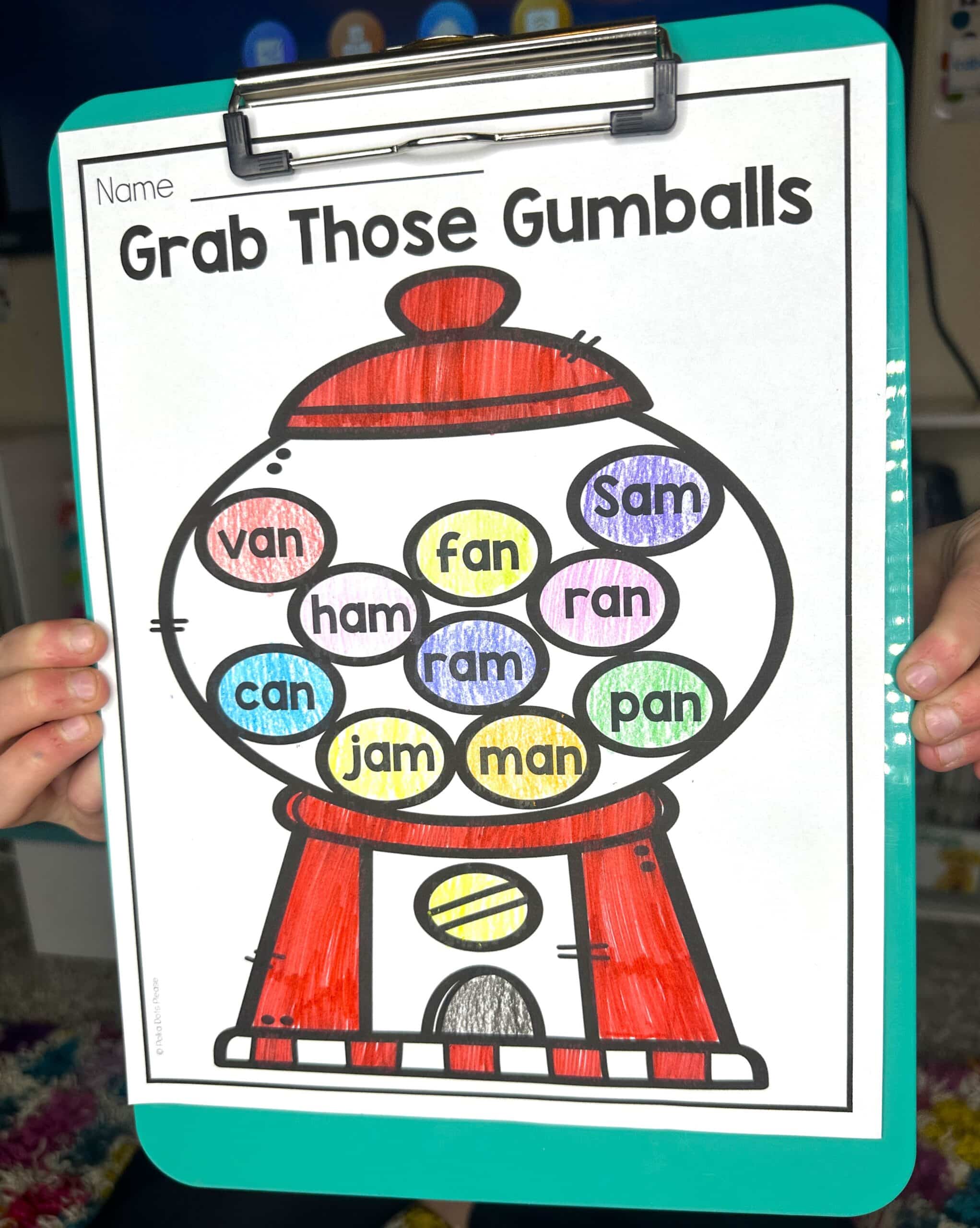 Grab Those Gumballs: Hands-on Phonics Game Your Students Will Love ...