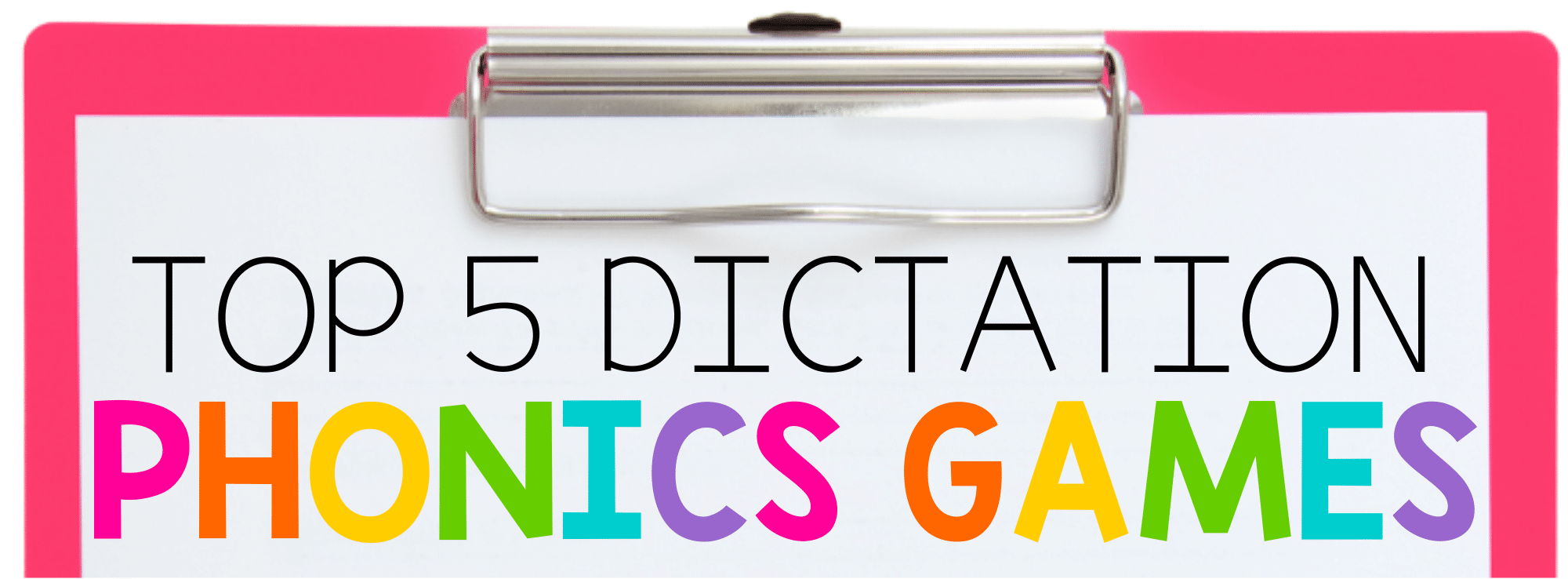 Top 5 Phonics Games for Dictation Practice - Polka Dots Please