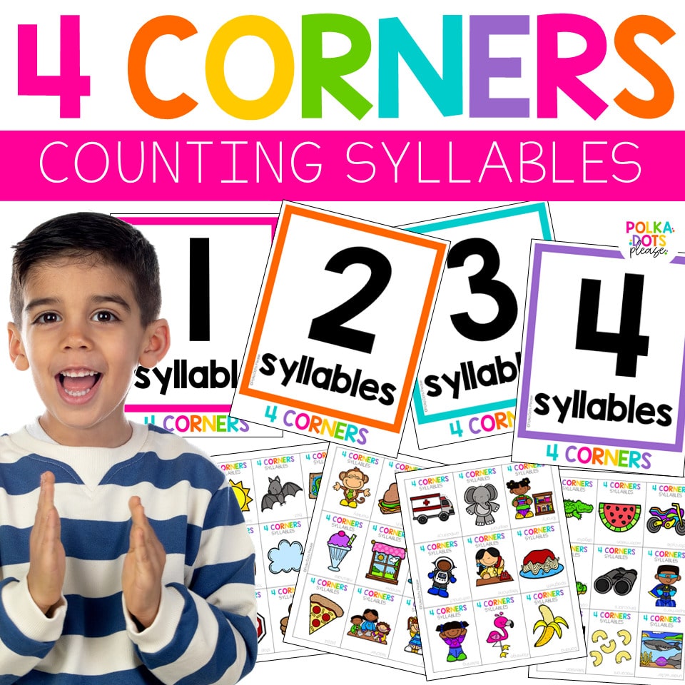 Phonological Awareness Activities with Movement - Polka Dots Please