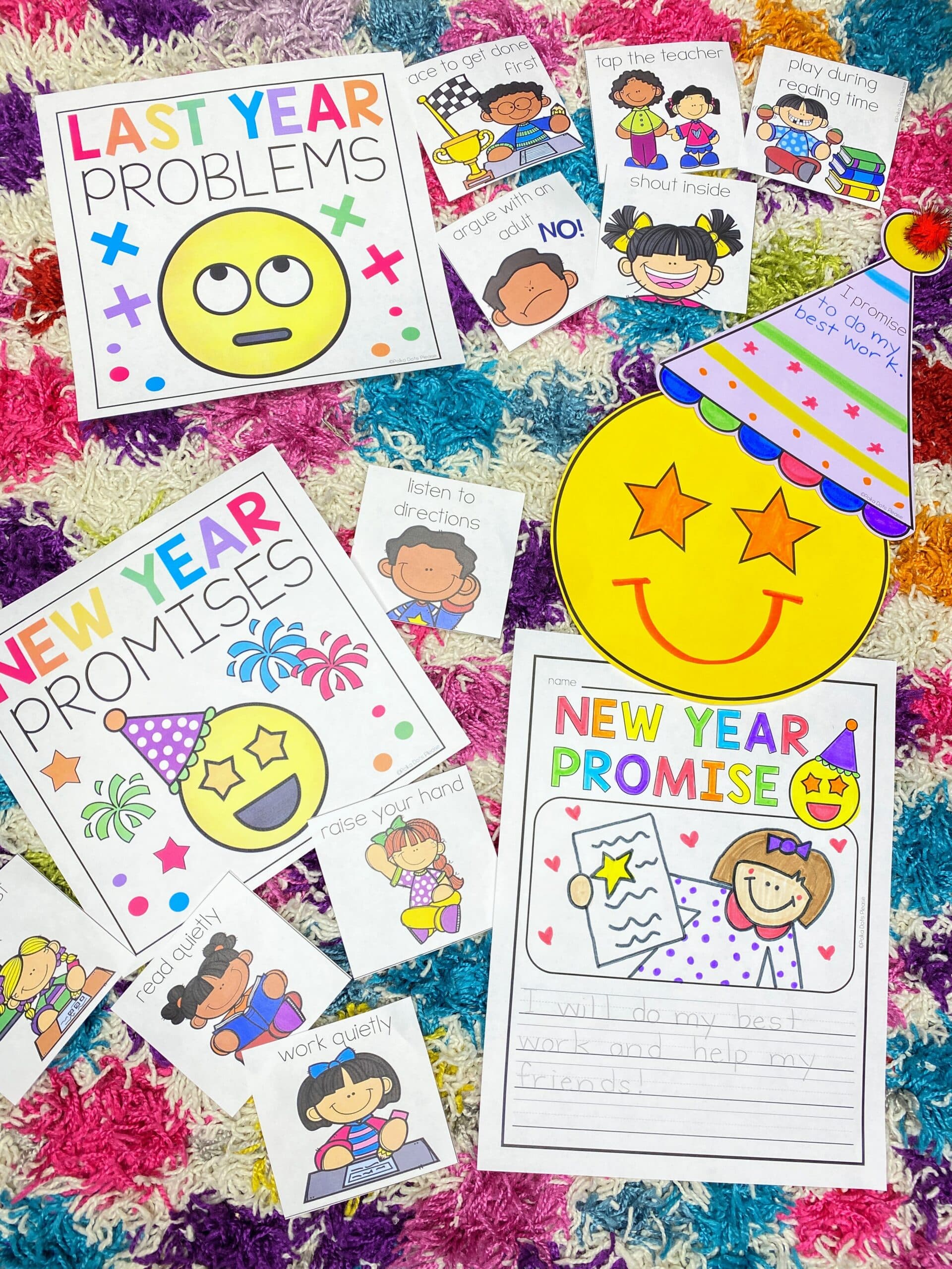 First Day Back From Winter Break - Polka Dots Please