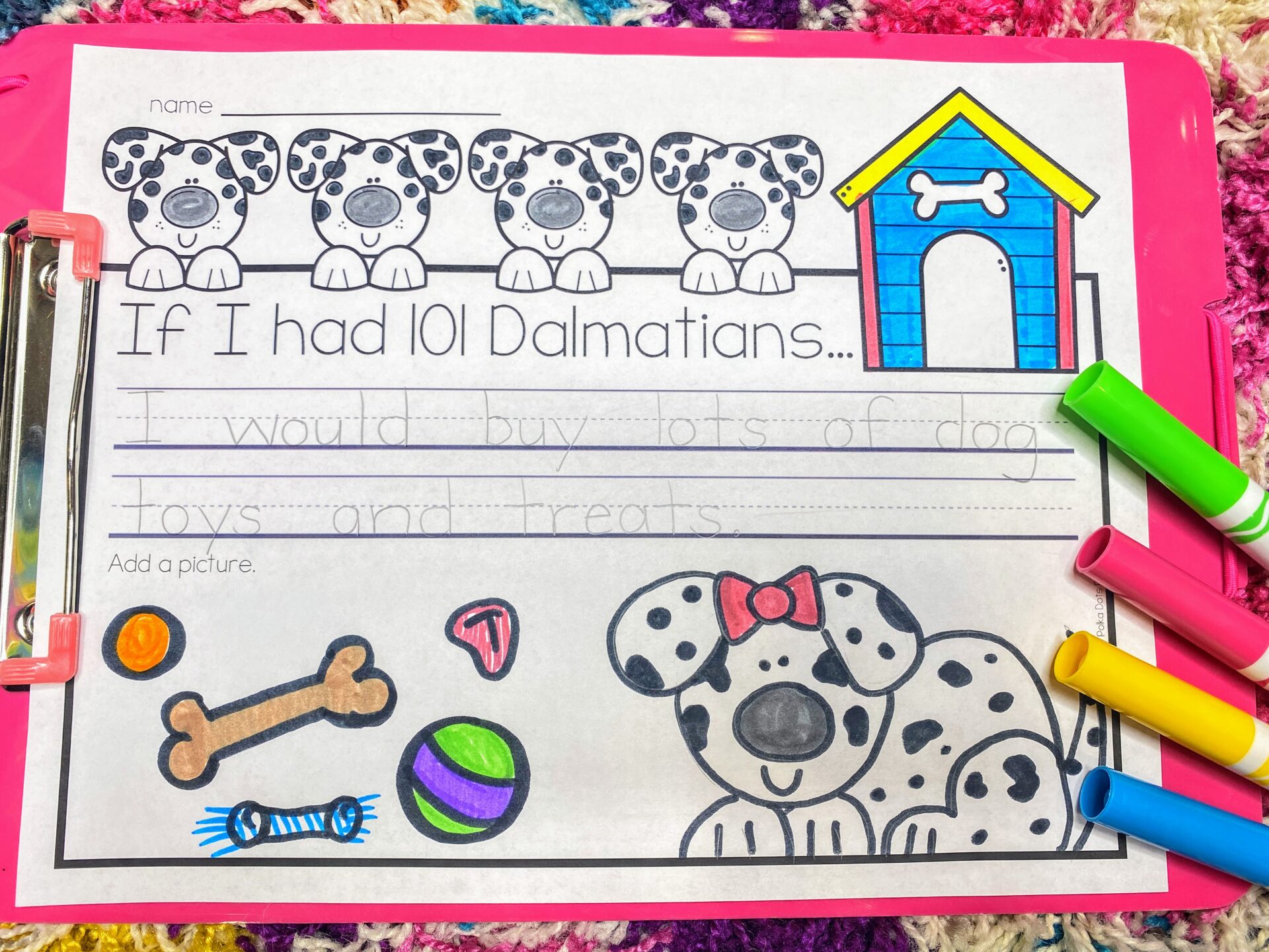 101st Day of School - Polka Dots Please