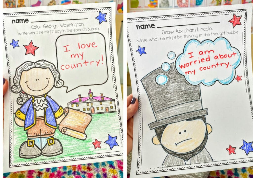 Presidents Day Activities - Polka Dots Please
