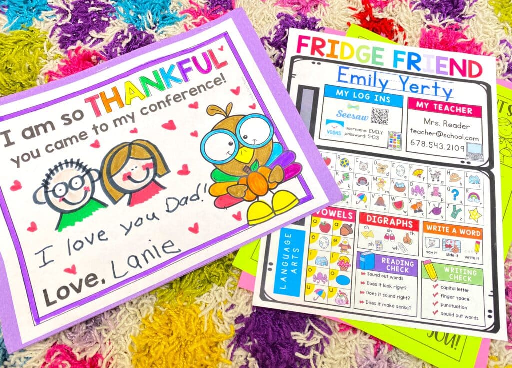 Parent-Teacher Conference Ideas - Polka Dots Please