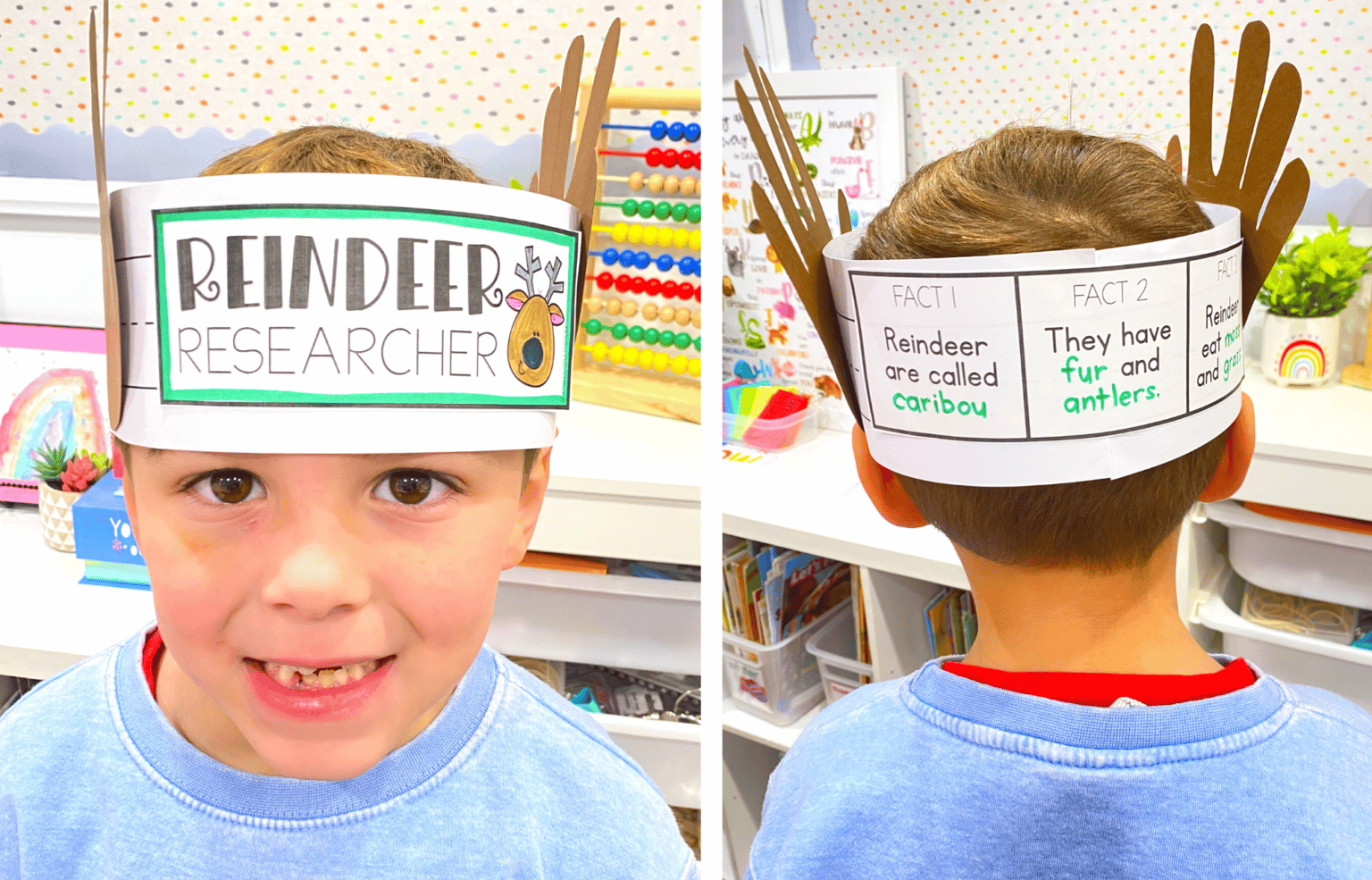 Reindeer Craft & Activities - Polka Dots Please