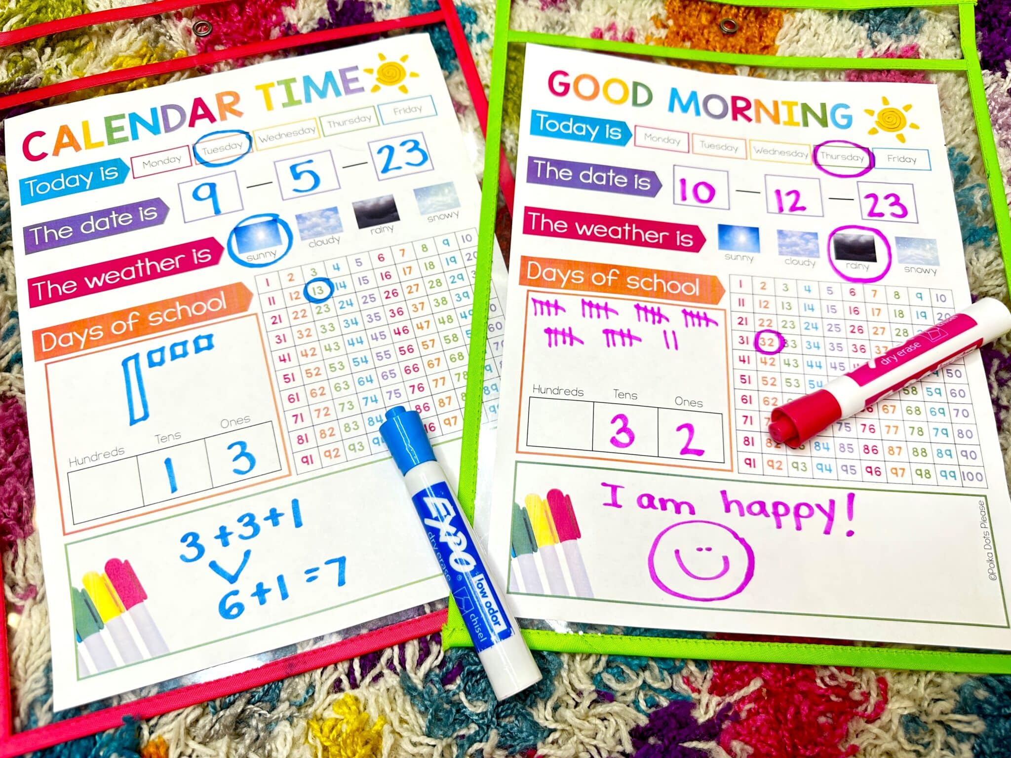 Make Your Digital Classroom Calendar More Engaging - Polka Dots Please