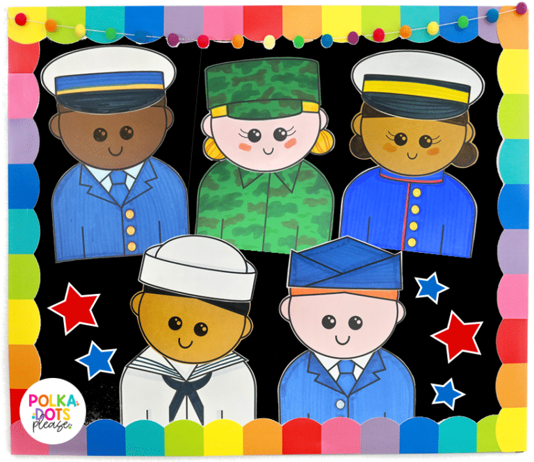 Fun Veterans Day Activities for Elementary Students - Polka Dots Please