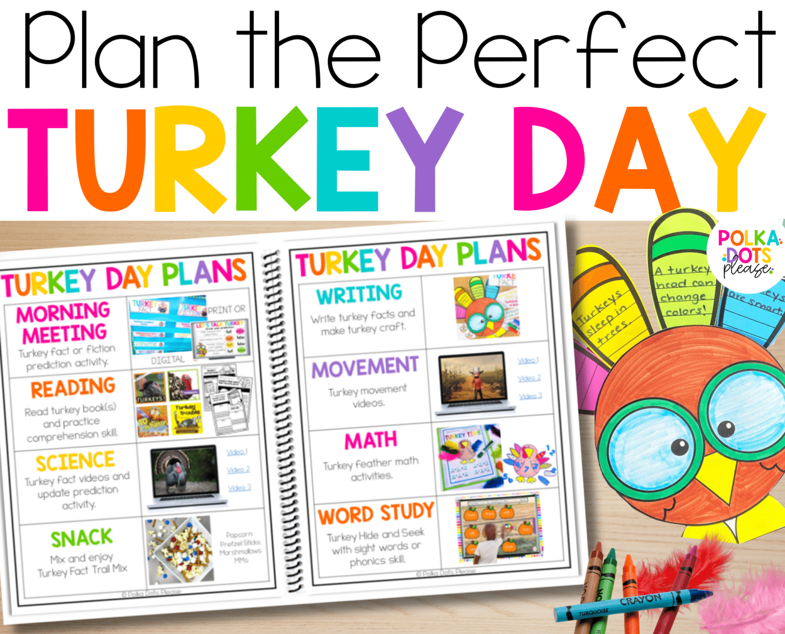 9 Ways to Plan the PERFECT Turkey Day for Your Students This Year ...