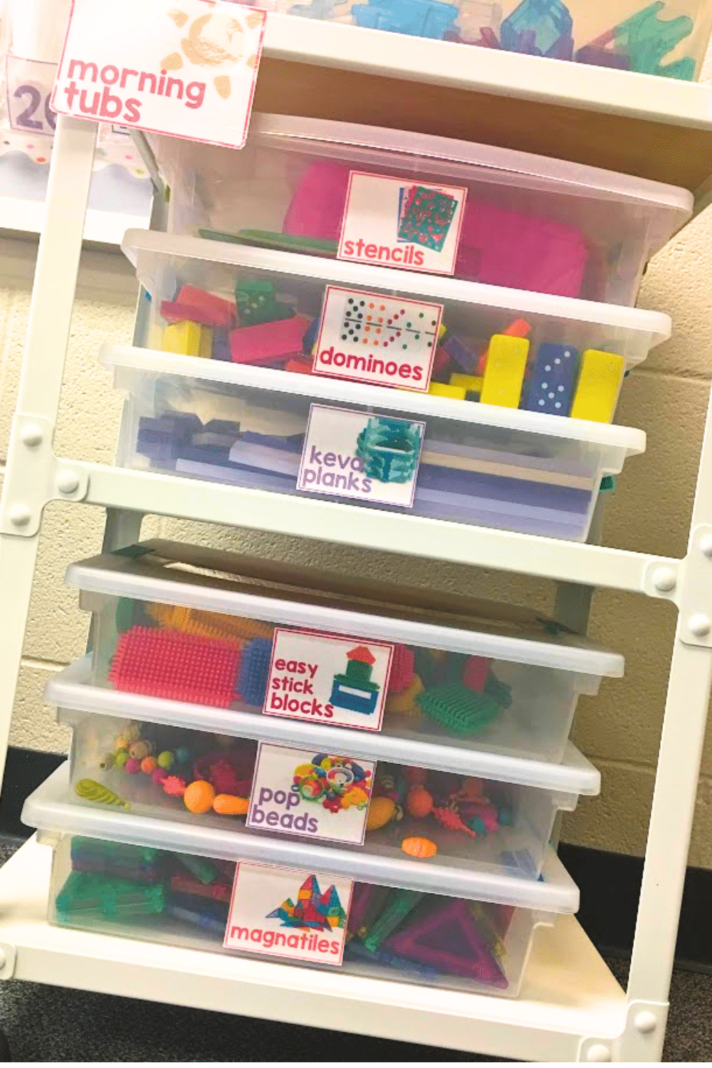 How to Use Morning Tubs in Kindergarten to Make Mornings Great - Polka ...