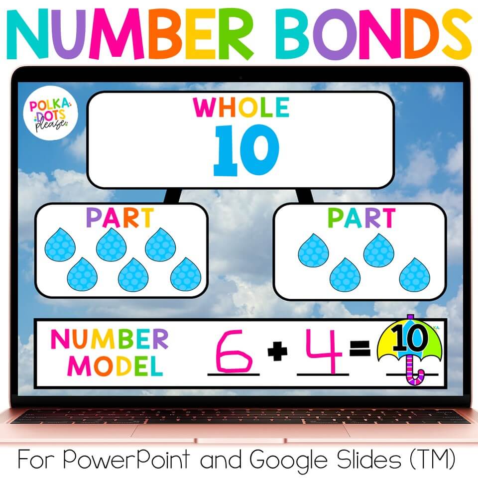 Spring Number Bonds Addition and Subtraction for Google (TM ...