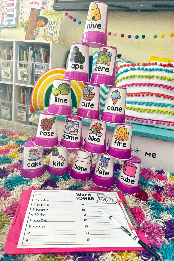 10 FUN Games and Activities for CVCe Words in Kindergarten & First ...